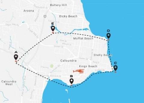 Beach Blast Tour - Caloundra Helicopter Tour - Oceanview Heli